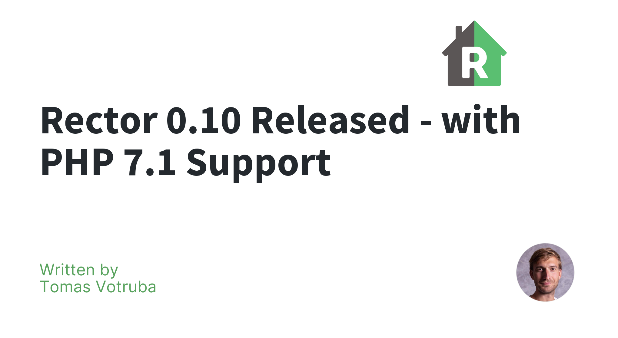 Rector - Automated Way to Instantly Upgrade and Refactor any PHP code Rector - Automated Way to Instantly Upgrade and Refactor any PHP code
